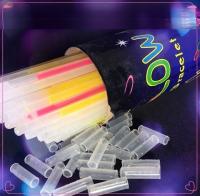 China 8 Inch Glow Stick Bracelets 50pcs Tube Assorted Colors for Party Halloween Events for sale