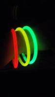 China 8 Inch Glow Stick Bracelets 50pcs Tube Assorted Colors for Party Halloween Events for sale