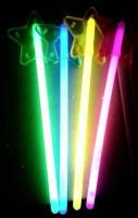 China Non Toxic Glow Stick Wand 10x250mm 8 12 Hours Glow Time for Christmas Party Decorations for sale