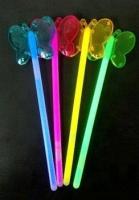 China Non Toxic Glow Stick Wand 10x250mm 8 12 Hours Glow Time for Christmas Party Decorations for sale