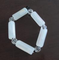 China Wholesale Glow Beads Bracelet 1.2x3.2cm PE Festival Party Supplies 6-12 Hours Light Time for sale