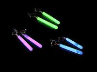 China 4.5x40mm Glow Stick Earrings Party Decoration 6-12 Hours Light Time Custom Colors for sale