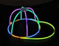 China Christmas Party Decoration Multi Colored Glow Stick Cap with 6-12 Hours Glowing Time for sale