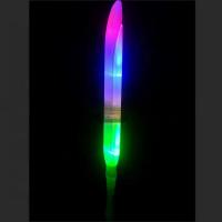 China Green Multi Colored Straight LED Glow in Dark Sword Toy for Medium and Fast Mode for sale