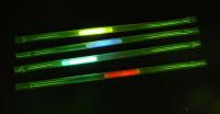 China Glow Stick Straw 7.5x225mm Plastic Drinking Straw Glowing 6-8 Hours Red Yellow Blue Green Pink Orange for sale