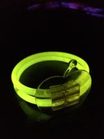 China Colorful Glow Stick Bracelets 5x200mm for Party Halloween Supplies Non Toxic for sale