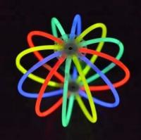 China PE Plastic Glow Lantern 5x200mm Multi Color for Party Favors Festival Supplies 6-12 Hours for sale