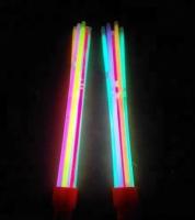 China 8 Inch Non Toxic Glow Stick Assorted Colors Chemical Glow Wand 6 to 12 Hours Light Time for sale
