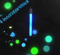 China 4 Inch PE Plastic Chemical Glow Stick 10x100mm Halloween Party Favor Festival Decoration for sale