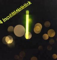 China 4 Inch PE Plastic Chemical Glow Stick 10x100mm Halloween Party Favor Festival Decoration for sale