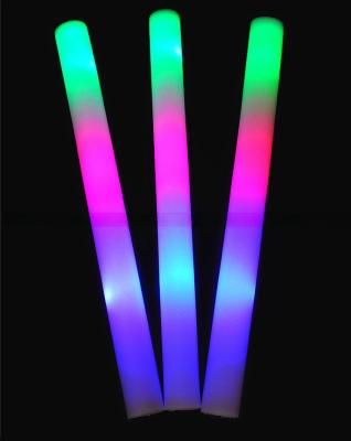 China 48cm LED Foam Glow Stick Red Long Lasting 8-12 Hours Concert Festival Party Supplies for sale