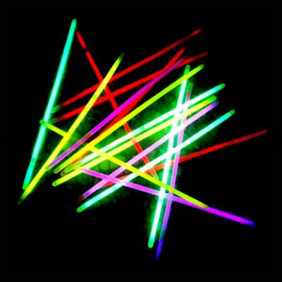 China Glow Sticks Bracelet 5x200mm Assorted Colors 8-12 Hours Glow Time for Party for sale
