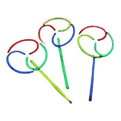 China Non-Flammable Glow Windmill Party Toy 8 Inch 8-12 Hour Glow Time for Kids Ages 8-13 for sale