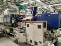 China Used 350 Ton Thin Wall Injection Molding Machine Haixiong HXH350 13T Weight for sale