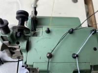 China Merrow MG-3U Second Hand Overlock Machine High Speed For Badge Armband for sale