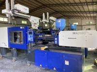China Servo Motor Used Haitian Injection Moulding Machine MA2000II Double Balanced Injection for sale