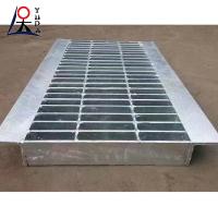 China Hot Dipped Galvanized Bar Grating For Walkway Platform Foot Plate heavy duty bar grating for sale
