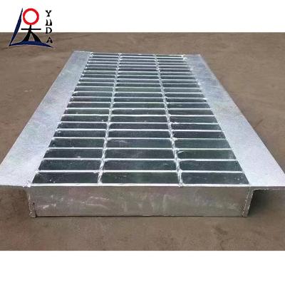 China Hot Dipped Galvanized Bar Grating For Walkway Platform Foot Plate heavy duty bar grating for sale
