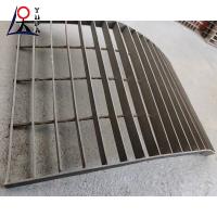 China Serrated Type Hot Dipped 30 X 3mm Galvanized Steel Grating 0.3-1.5m for Metal Building for sale
