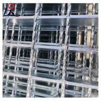 China Hot Dipped Galvanized Expanded Steel Grating Mesh Road Trench Drain Grating Cover Floor for sale