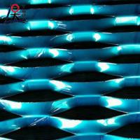 China Window Screen Filter Highly Corrosive Durable Steel Iron Expanded Wire Mesh In Customized Hole Shapes for sale