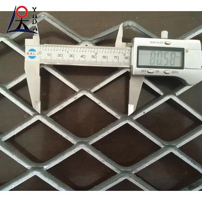 China 0.1 - 8mm Expanded Metal Grating With Precise Specifications 50m/roll for sale