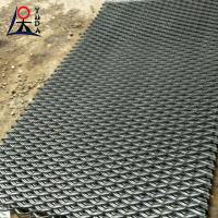 China Galvanized Diamond Expanded Metal Mesh / Wire Mesh For Security for sale