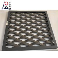 China Expanded Steel Mesh Sheets Anti Slip And Fire Resistant Corrosion Resistance for sale
