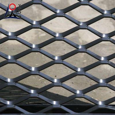 China Galvanized Expanded Metal Diamond Mesh Raised Expanded Metal Sheet Suppliers for sale