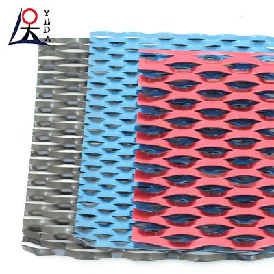 China Corrosion Resistance Diamond Expanded Metal Mesh Panels Steel Plate for sale