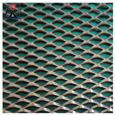 China 0.5-2m Width Diamond Expanded Metal Screen Expandable Wire Mesh for sale