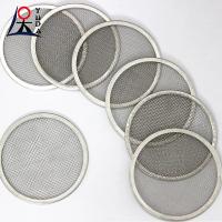 China Ultra Fine Stainless Steel Mesh Screen Sieves For Decorative Net Disc Customizable Wire Diameter And Mesh for sale