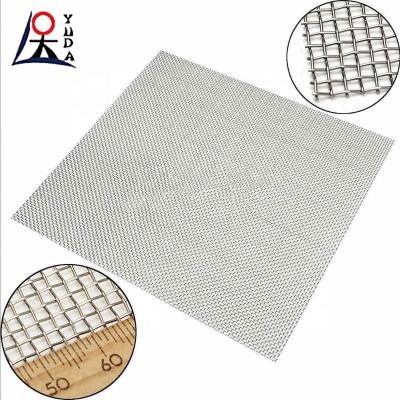 China Customizable Micron Stainless Steel Iron Wire Mesh Fence Woven Metal Net For Any Project for sale