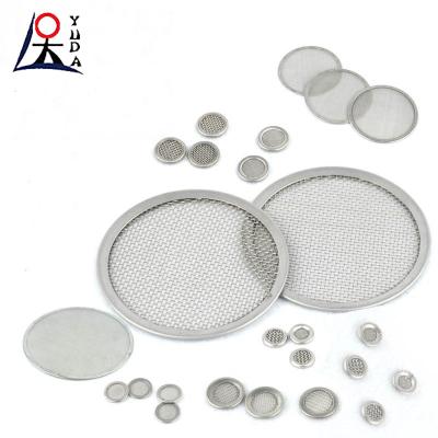 China SS Stainless Steel Disc 316 Coffee Puck Screen Mesh Cone Shape Smoking Filter Net for sale