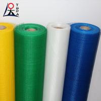 China High Temperature Resistant Woven Fiberglass Mesh Cloth / 160g Stucco Fiberglass Mesh 0.5m-3m for sale
