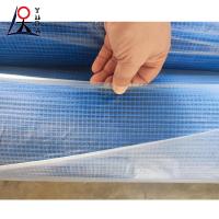 China Custom 4x4mm  Roofing Adhesive Fiberglass Mesh Alkaline Resistant for sale