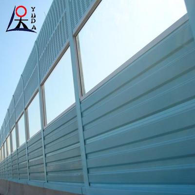 China Steel Panel Sound Barrier for Highway and Railway Noise Reduction for sale