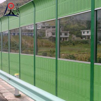 China Outdoor Aluminum Alloy Road Noise Barrier for Highways for sale