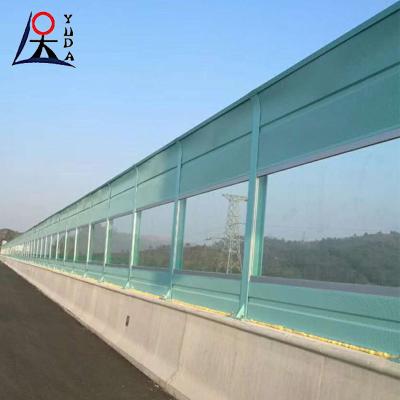 China Outdoor Natural Color Road Sound Barrier Wall 0.8-1mm Thickness For Highway for sale