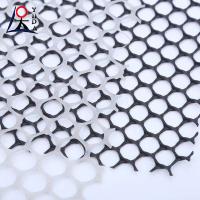 China Extruded Flat Breeding Net Poultry Used Pe Extruded Plastic Mesh for sale