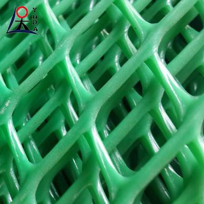 China Hexagonal Extruded Plastic Plain Net Thickness Pe Hdpe Plastic Flat Mesh for sale