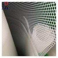 China Safe Germicidal White Perforated Sheet Plastic Chicken Net Food Grade for sale