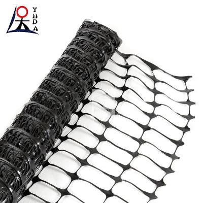 China HDPE orange portable temporary plastic safety fence warning plastic mesh for sale