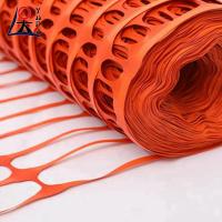 China Plastic Orange Safety Net Warning Fence Orange Safety Reinforcement Fence for sale