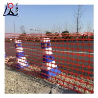 China Road Safety Fence Plastic Barrier Fence / Safety Warning Plastic Snow Fence for sale