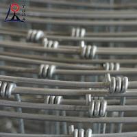 China Customised Galvanised PVC Coated Farm Grassland Fence Woven Field Fence for sale