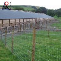 China Electro Galvanised Or Hot Dip Galvanised Field Fence Corrosion Resistant for sale