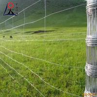 China Galvanized Livestock Farm Convenient Hinge Joint Woven Sheep Deer Mesh for sale