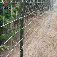 China Farm Grassland Fence With Fence Posts Galvanized High Tensile Wire Fence for sale