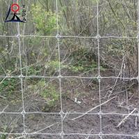 China Goat Farming Cattle Sheep Railing Fence Metal Fixed Knotted Iron Wire Mesh for sale